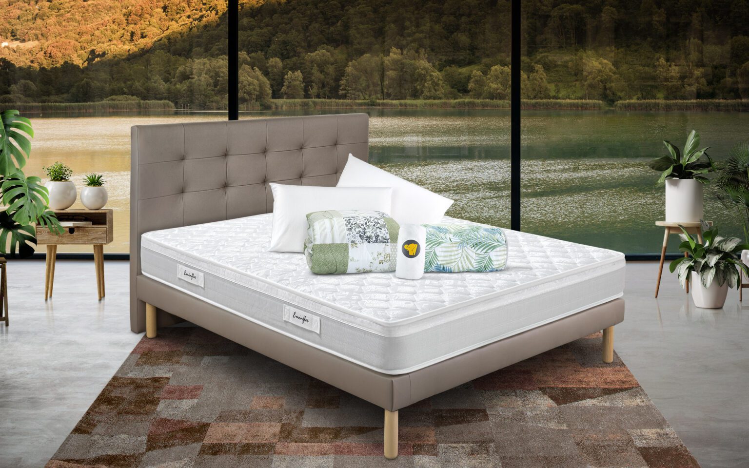 Materasso Experia con Letto Gioia – Eminflex Materassi